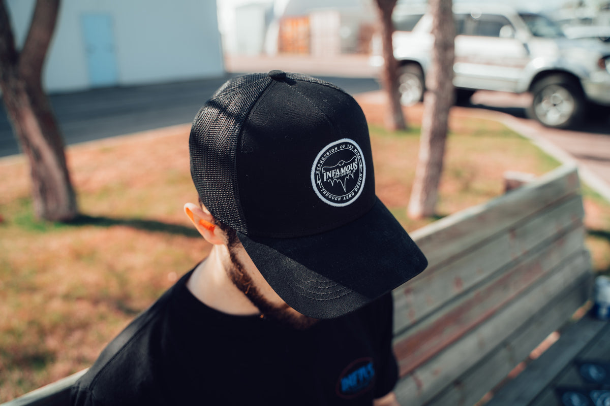 Infamous Hat (Snapback w/ Mesh)– Infamous Aero