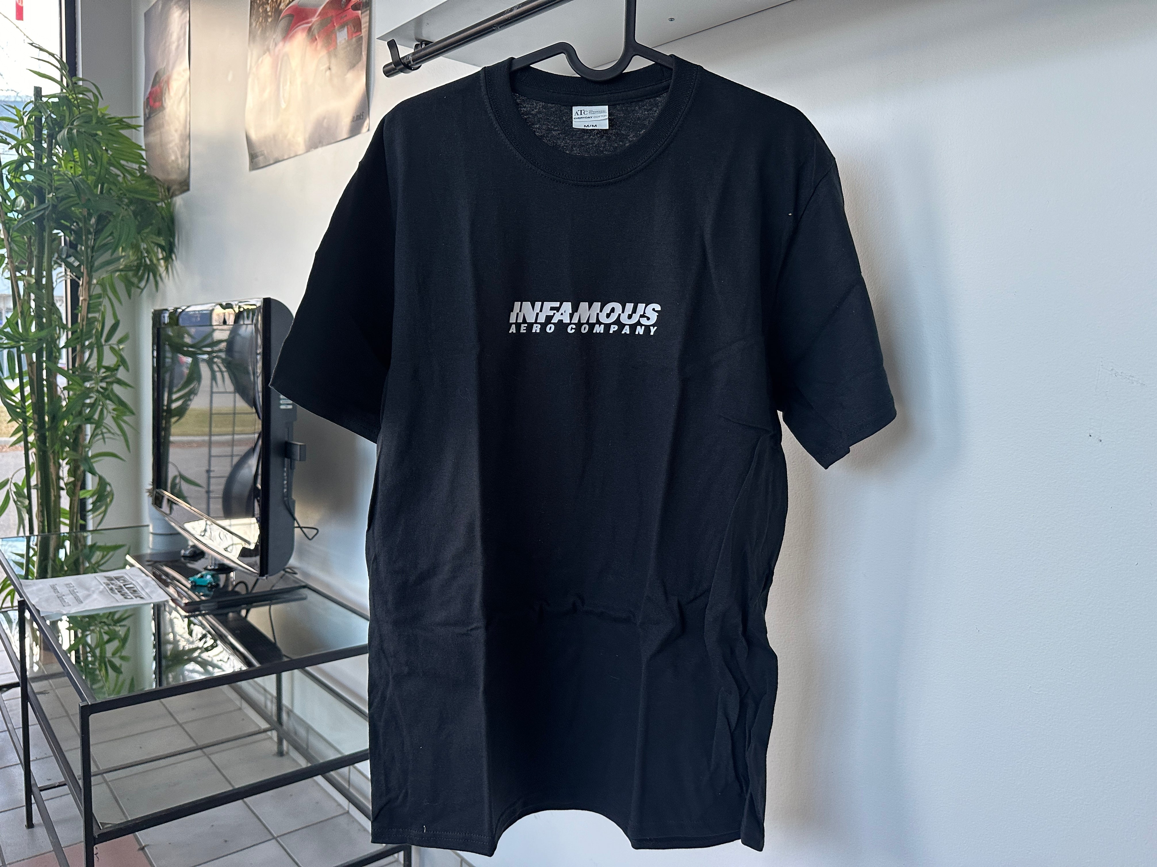 "Infamous Worldwide" Shirt - Black (Size Medium)– Infamous Aero