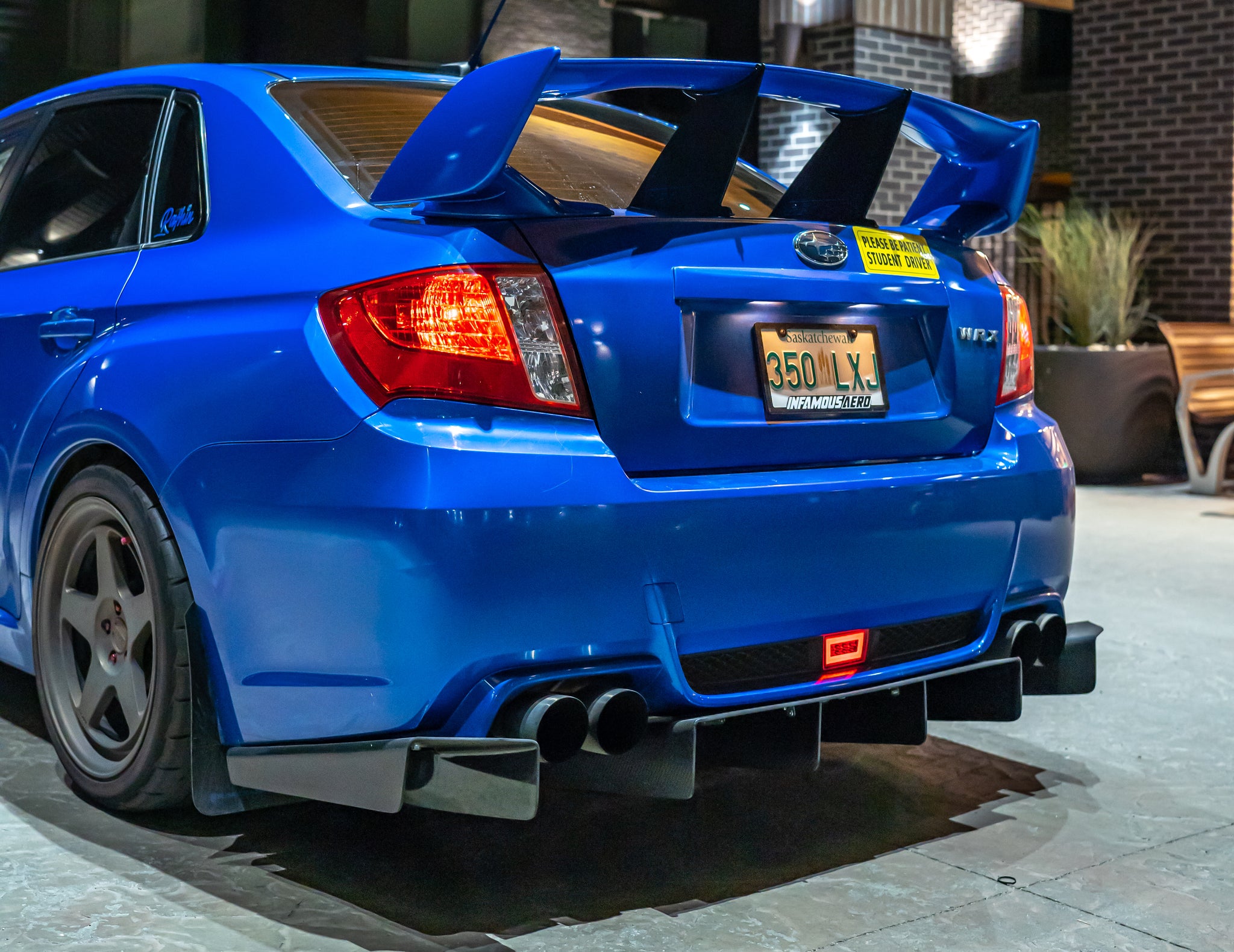 Subaru WRX/STI Rear Diffuser [GVB Sedan] (2011-2014)– Infamous Aero