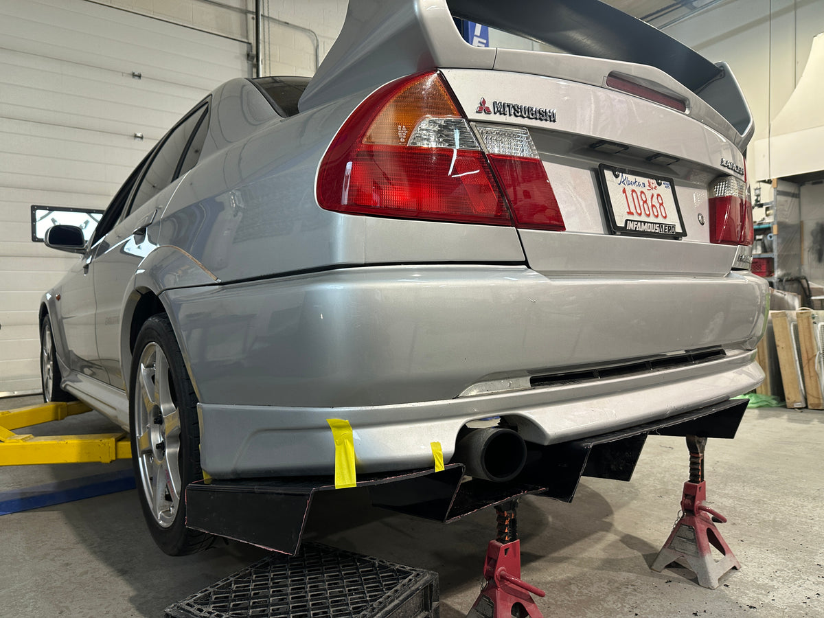 Mitsubishi Evolution V Rear Diffuser [CP9A] (1998-1999)– Infamous Aero