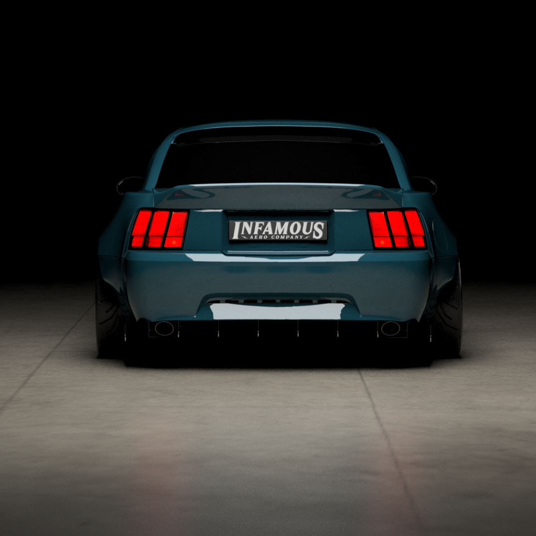 Ford Mustang Widebody Kit [New Edge]– Infamous Aero