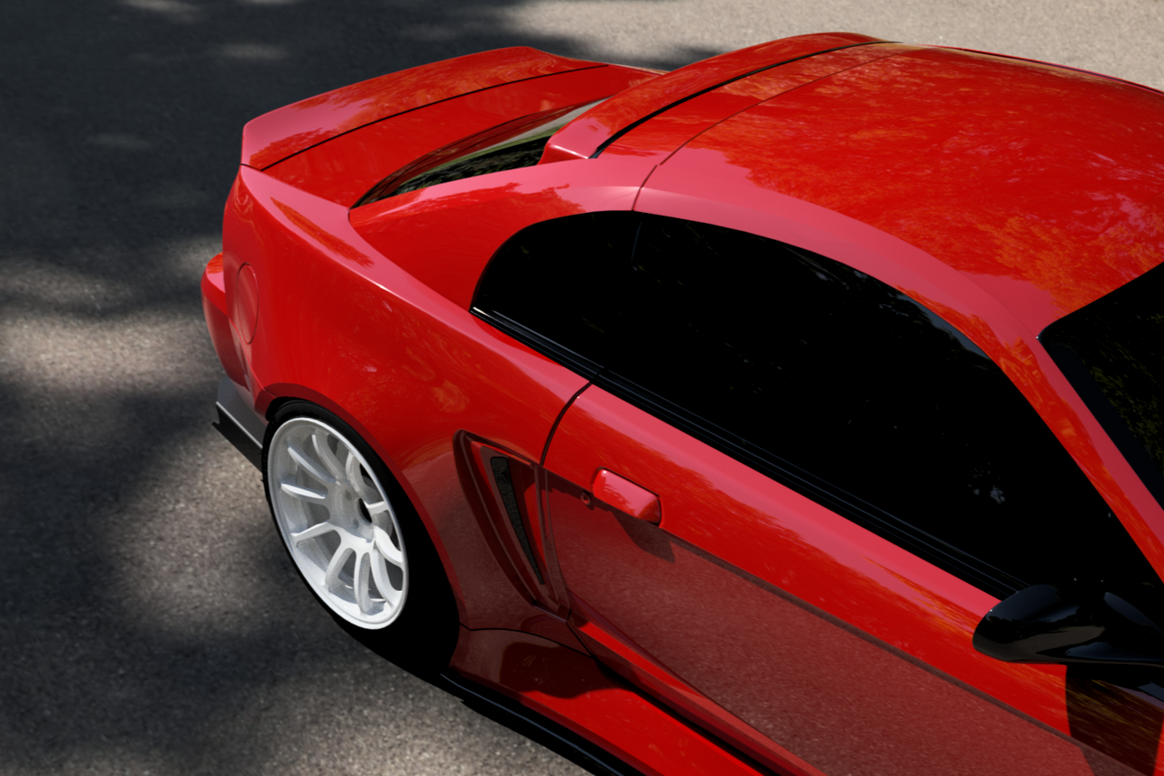 Ford Mustang Widebody Kit [New Edge] (1999-2004)– Infamous Aero
