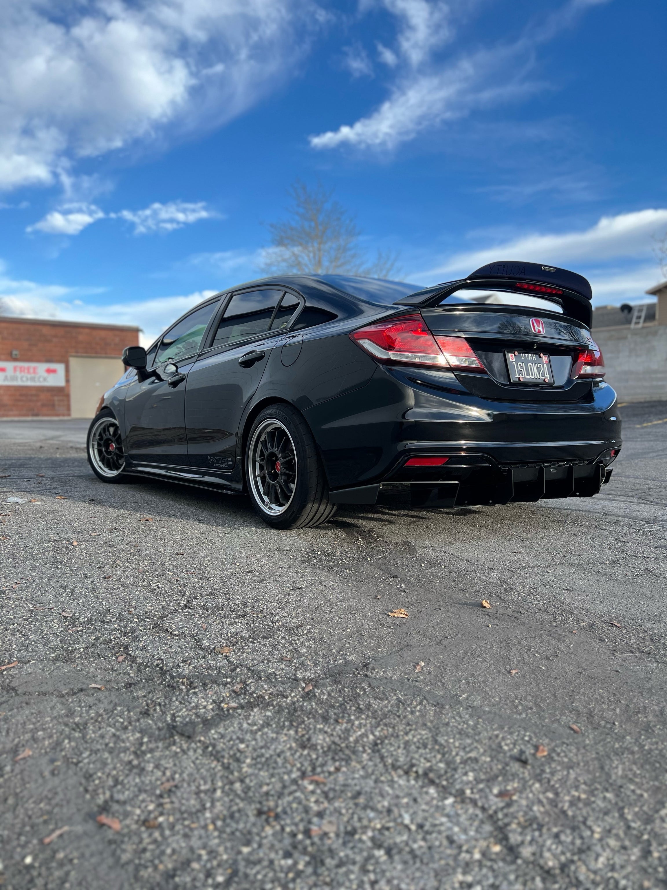 Honda Civic Rear Diffuser [9th Gen Sedan] (2013-2015)– Infamous Aero