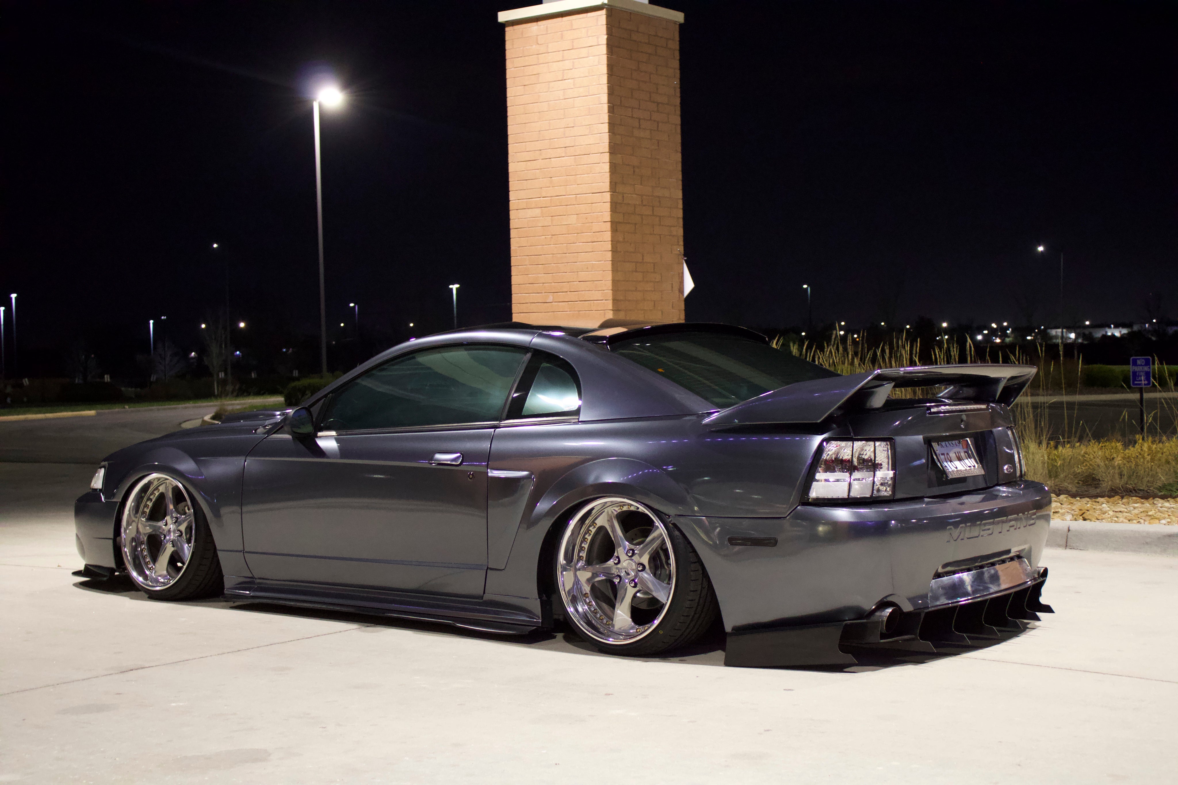 Ford Mustang V1 Rear Diffuser [New Edge] (1999-2004)– Infamous Aero