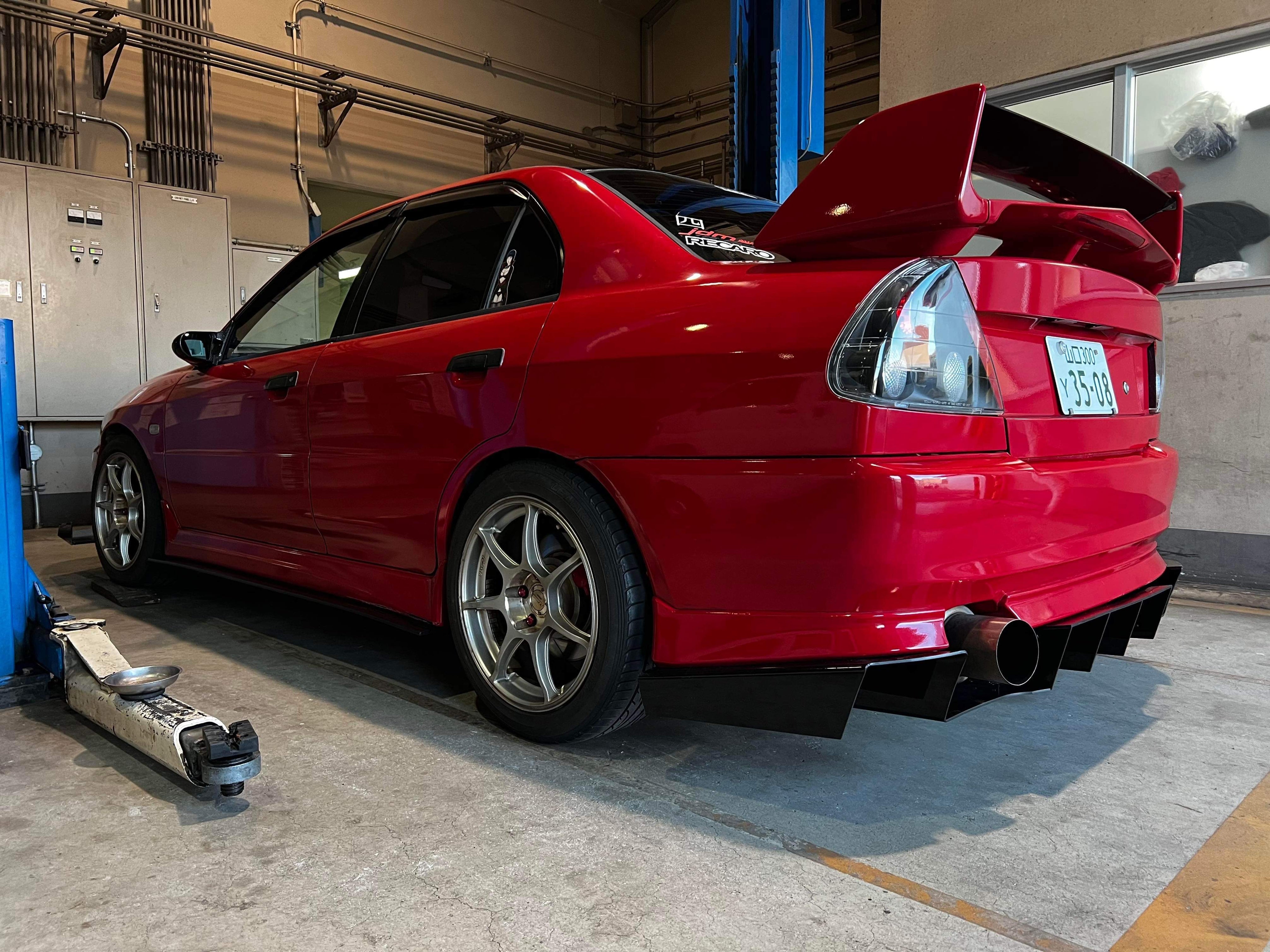 Mitsubishi Evolution IV Rear Diffuser [CN9A] (1996-1997)– Infamous Aero