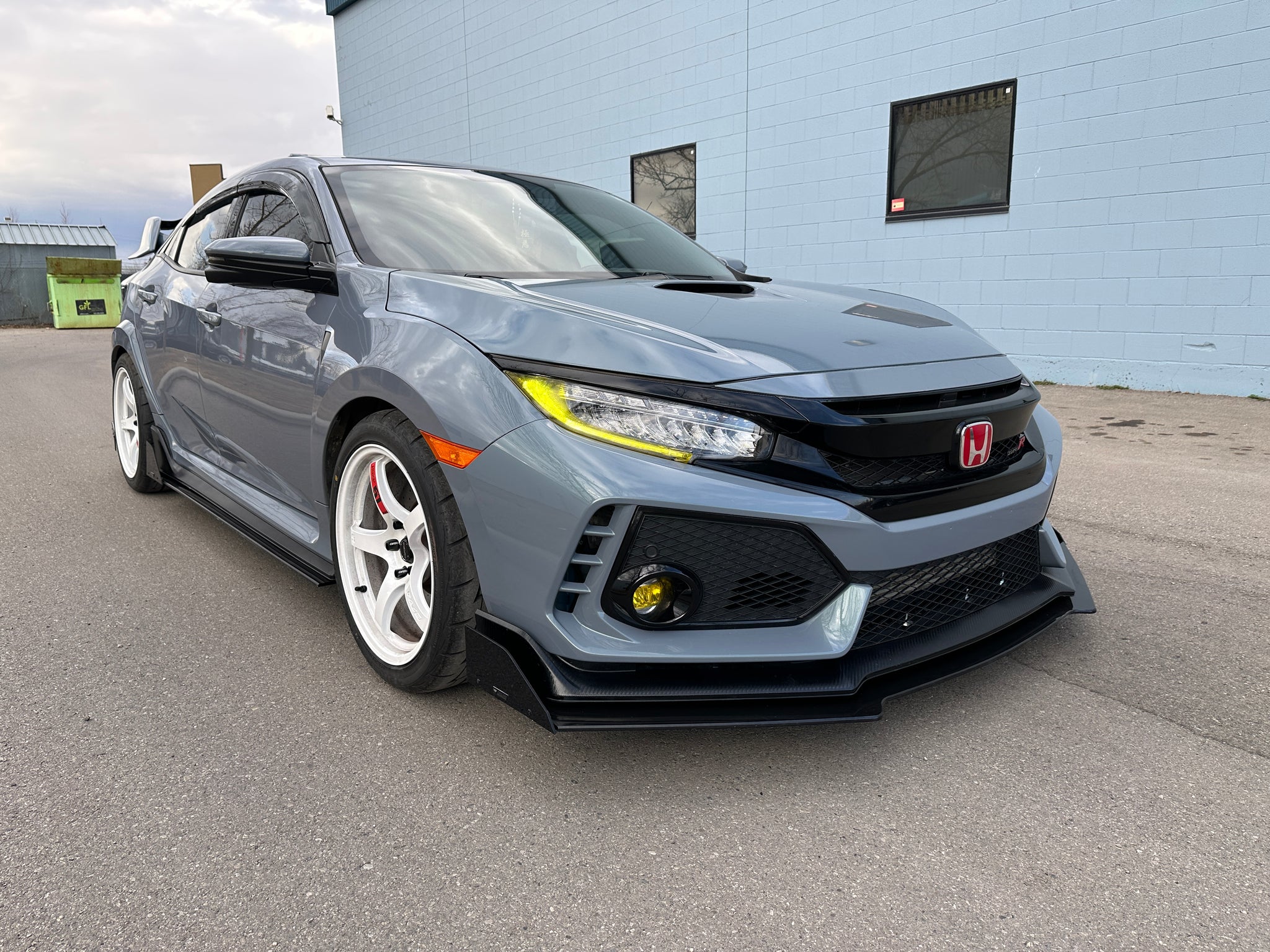 Honda Civic Type R Side Skirt Extensions [FK8] (2017-2021)– Infamous Aero