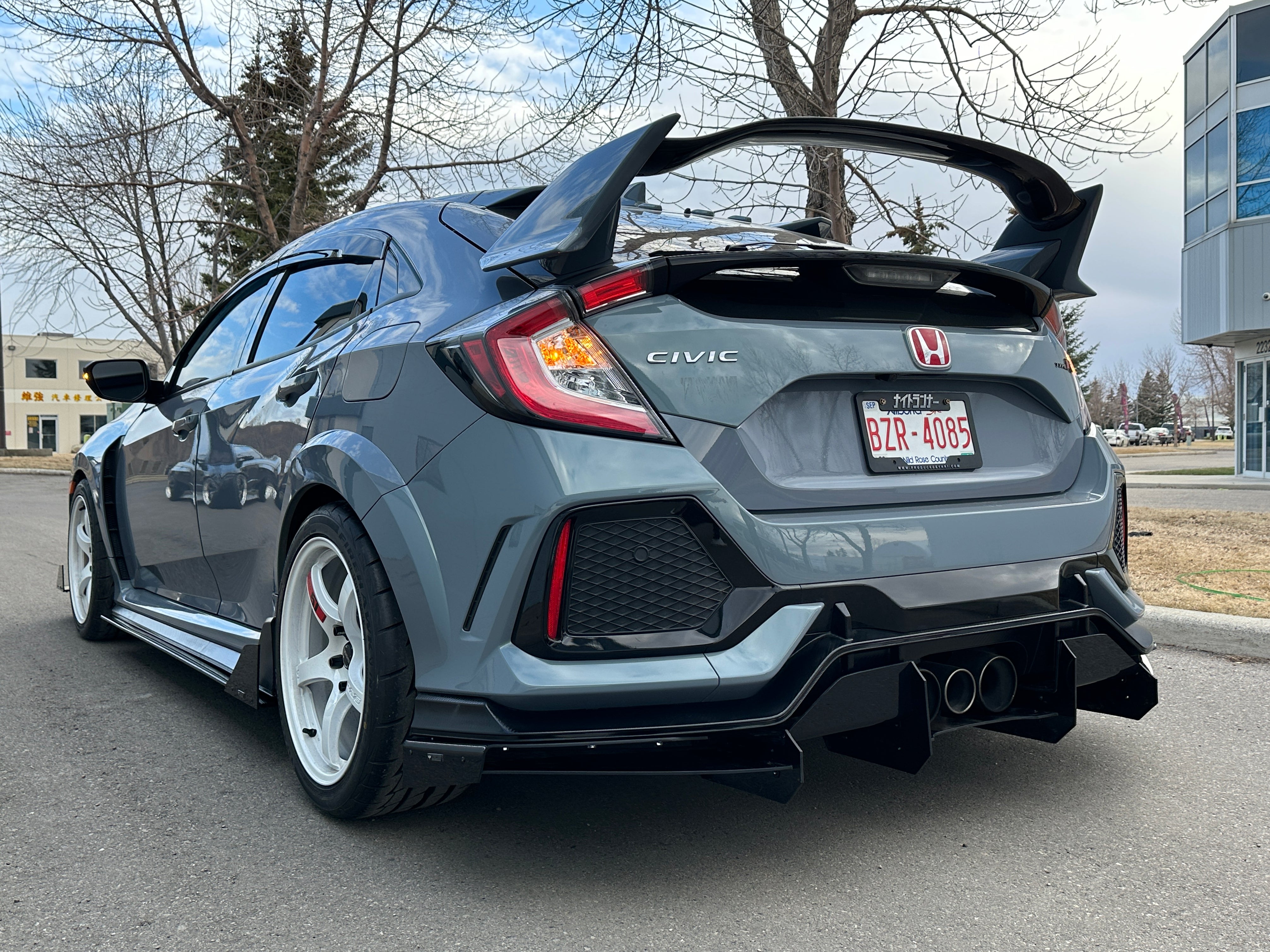 Honda Civic Type R Rear Diffuser [FK8] (2017-2021)– Infamous Aero