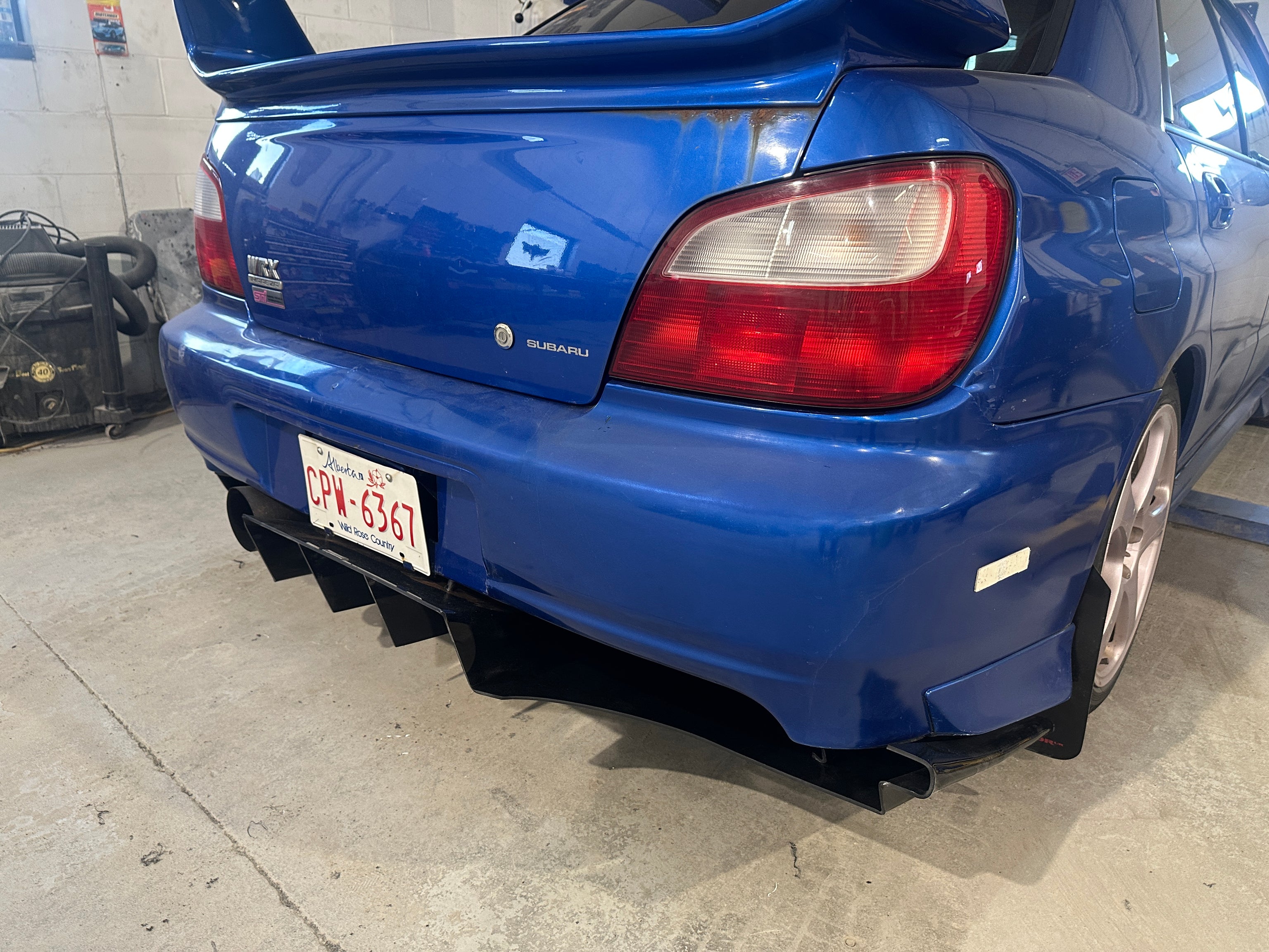 Subaru WRX/STI Rear Diffuser [GD] (2002-2003)– Infamous Aero