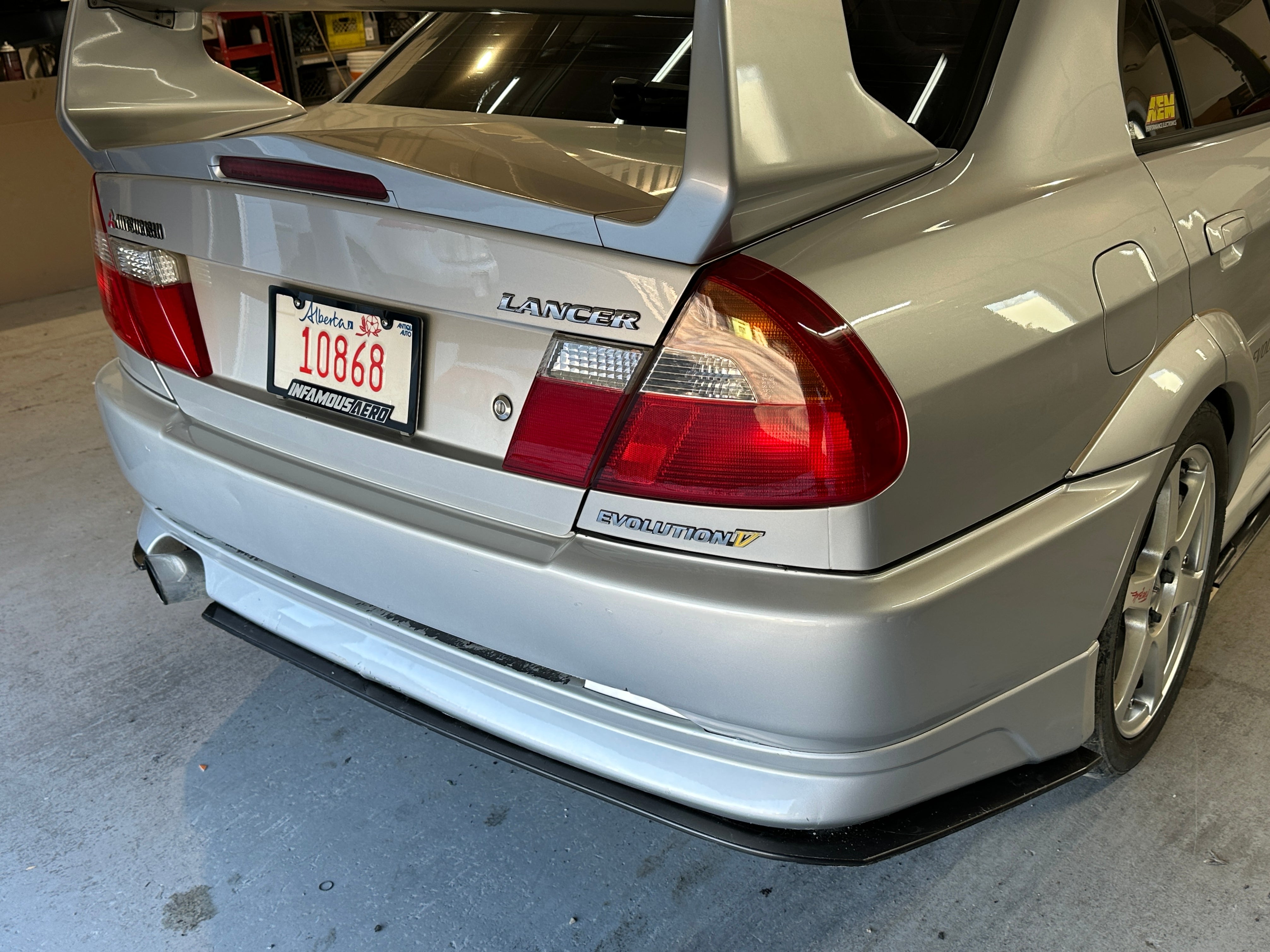 Mitsubishi Evolution V Rear Lip Kit [CP9A] (1998-1999)– Infamous Aero