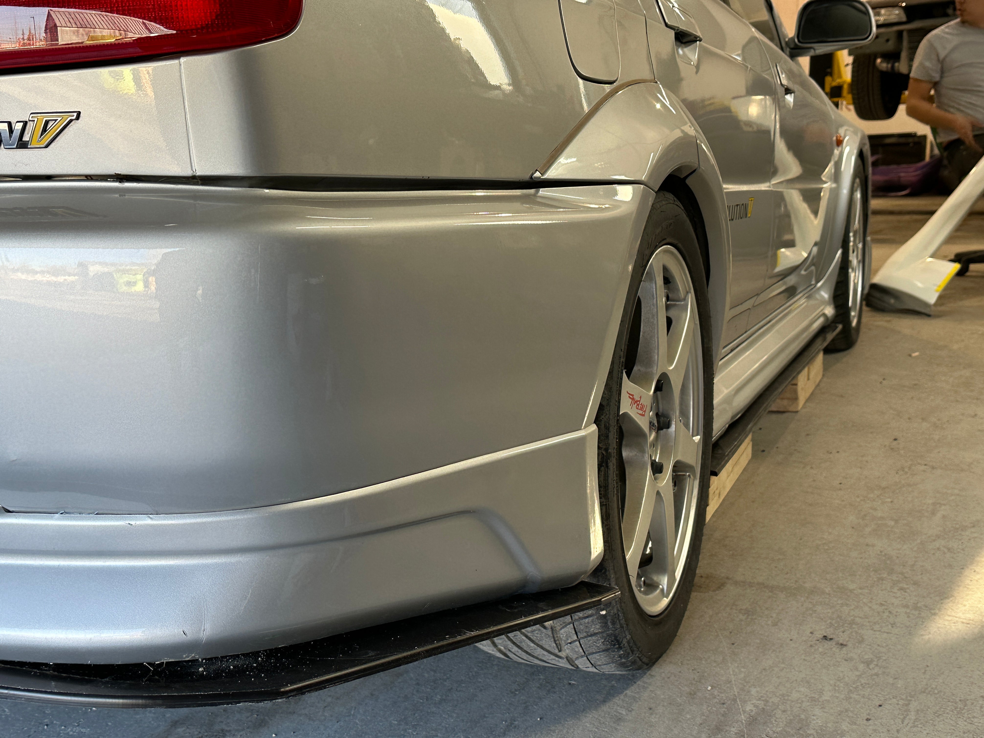 Mitsubishi Evolution V Rear Lip Kit [CP9A] (1998-1999)– Infamous Aero