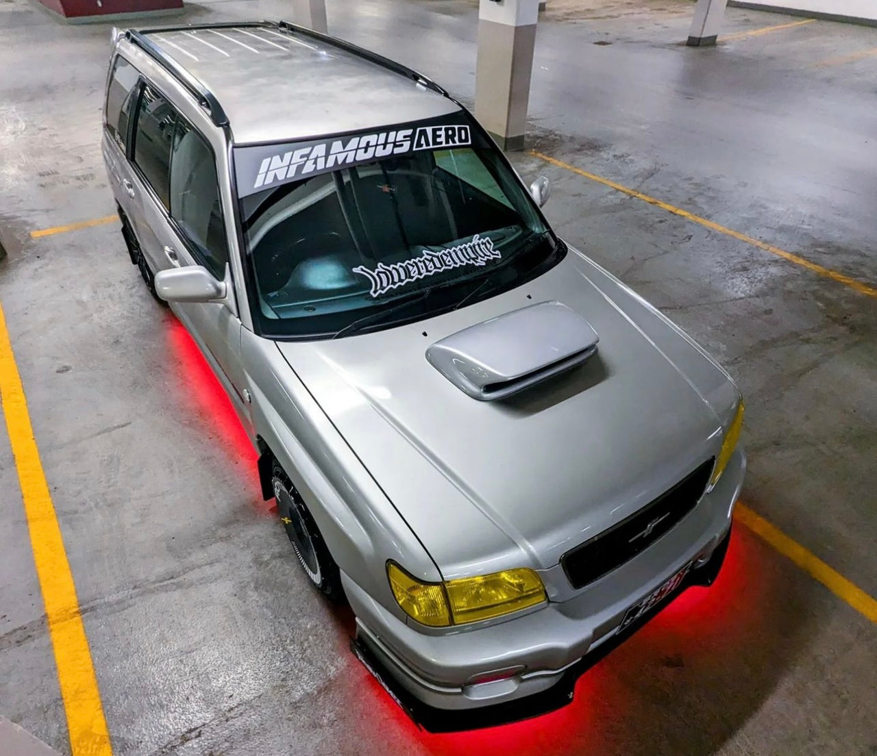 Infamous “Club” Vinyl Banner– Infamous Aero