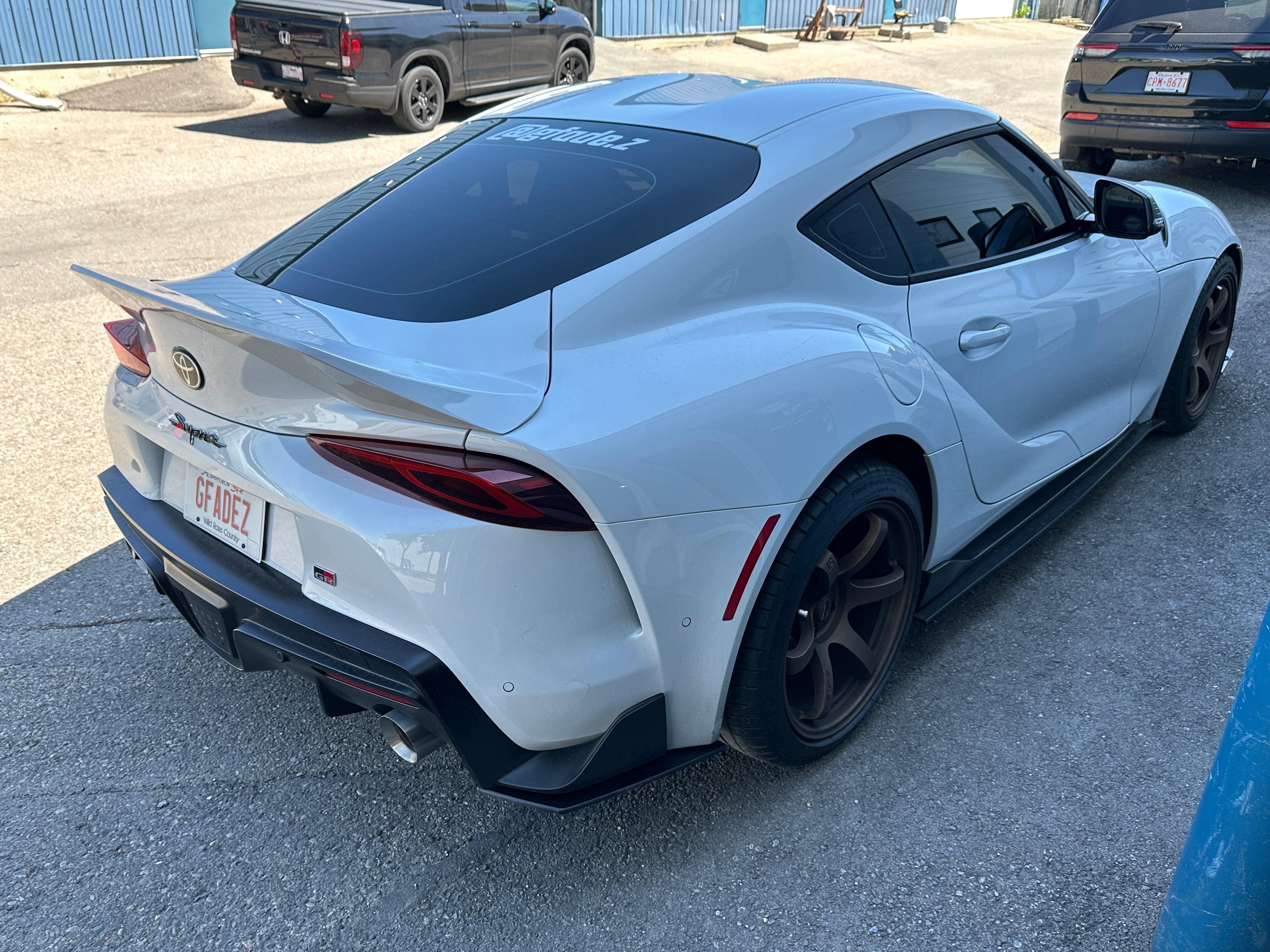 Toyota Supra Rear Spats [A90/91] (2020+)– Infamous Aero