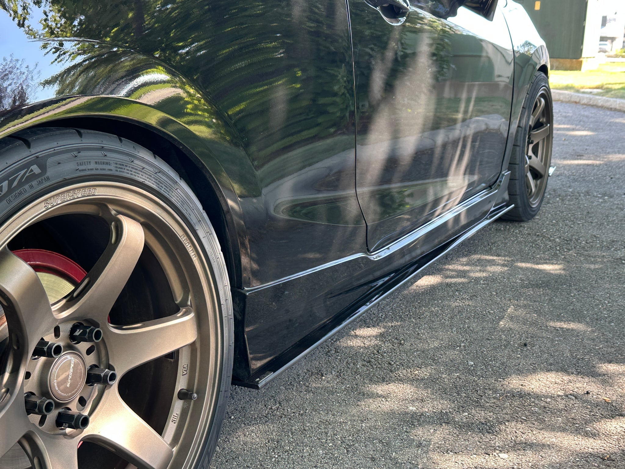 Honda Civic Side Skirt Extensions [9th Gen Coupe HFP] (2012-2015 ...