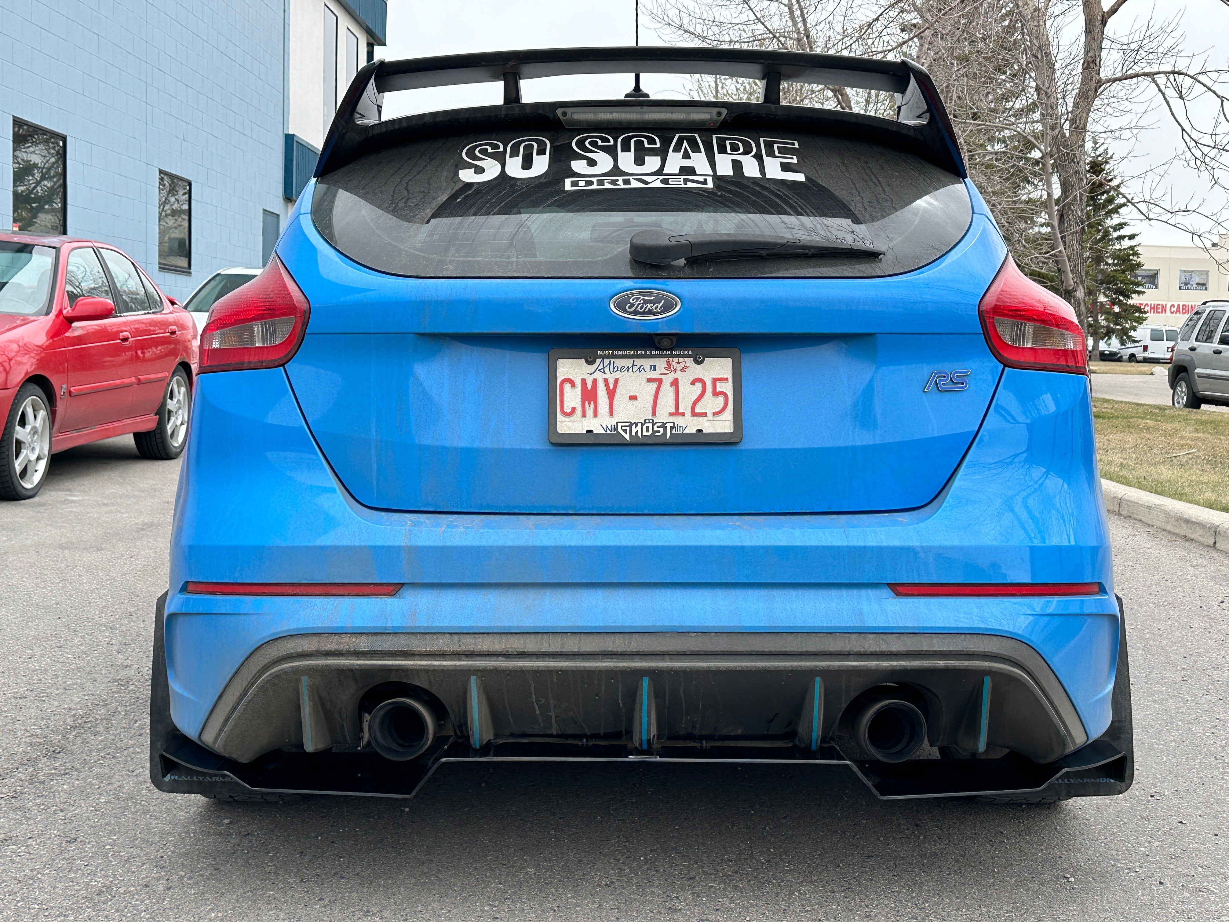 Ford Focus RS Rear Diffuser ONE PIECE [MK3] (2015-2018)– Infamous Aero