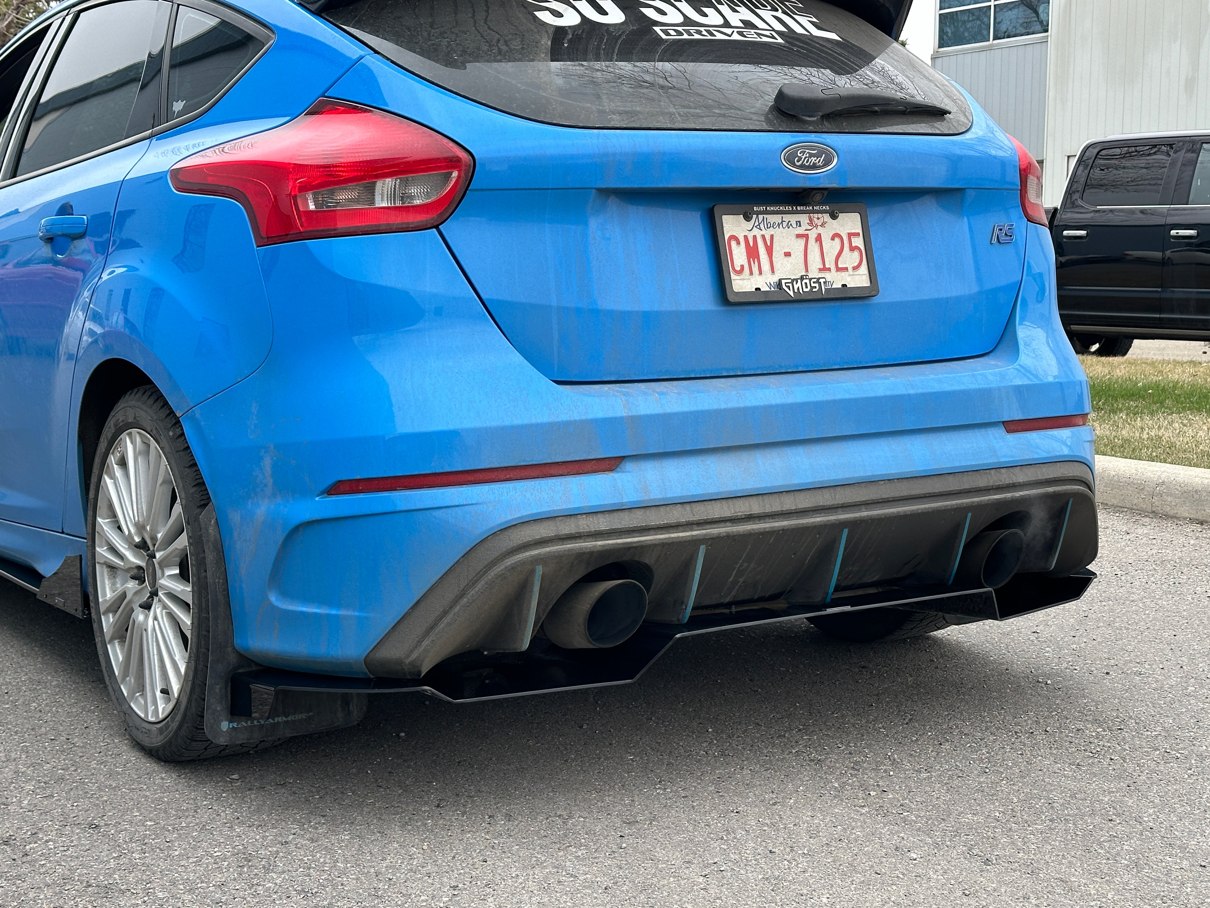 Ford Focus RS Rear Diffuser ONE PIECE [MK3] (2015-2018)– Infamous Aero