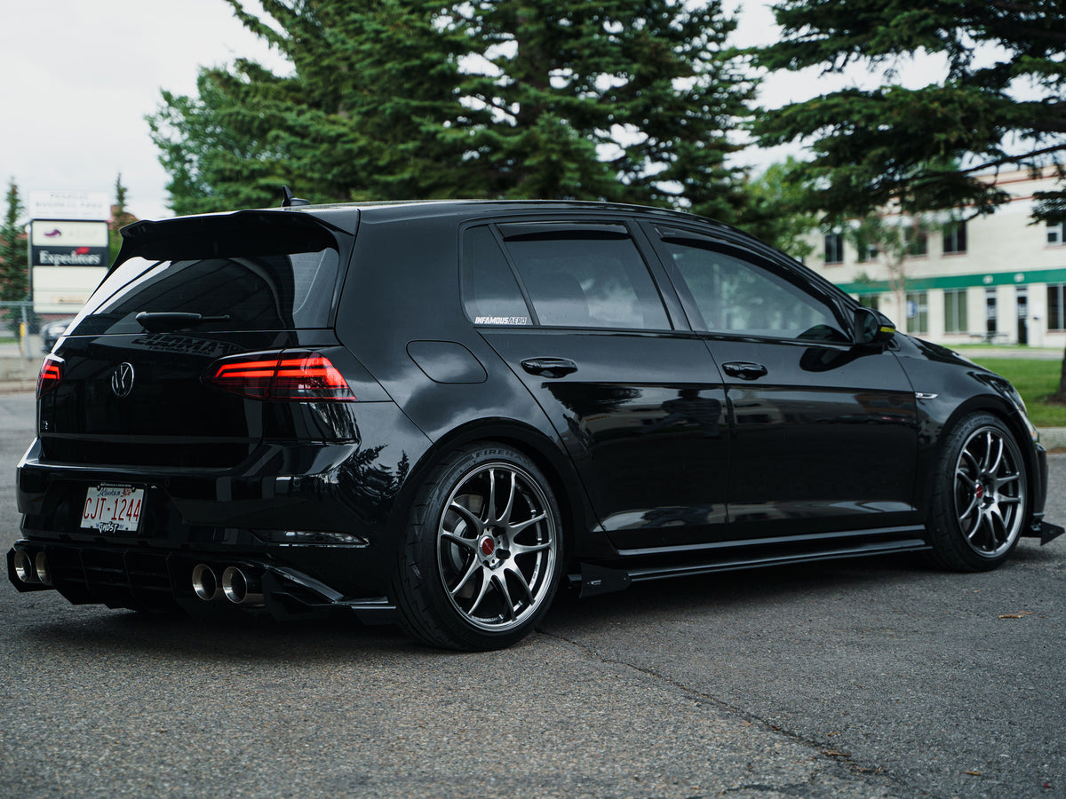 Volkswagen Golf R Side Skirt Extensions [MK7.5] (2018-2020)– Infamous Aero