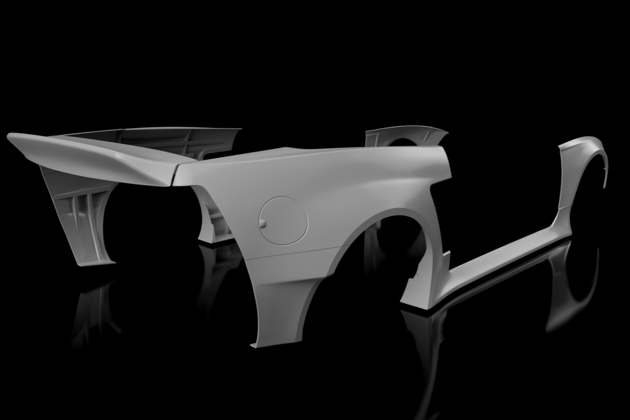 Ford Mustang Widebody Kit [New Edge] (1999-2004)– Infamous Aero