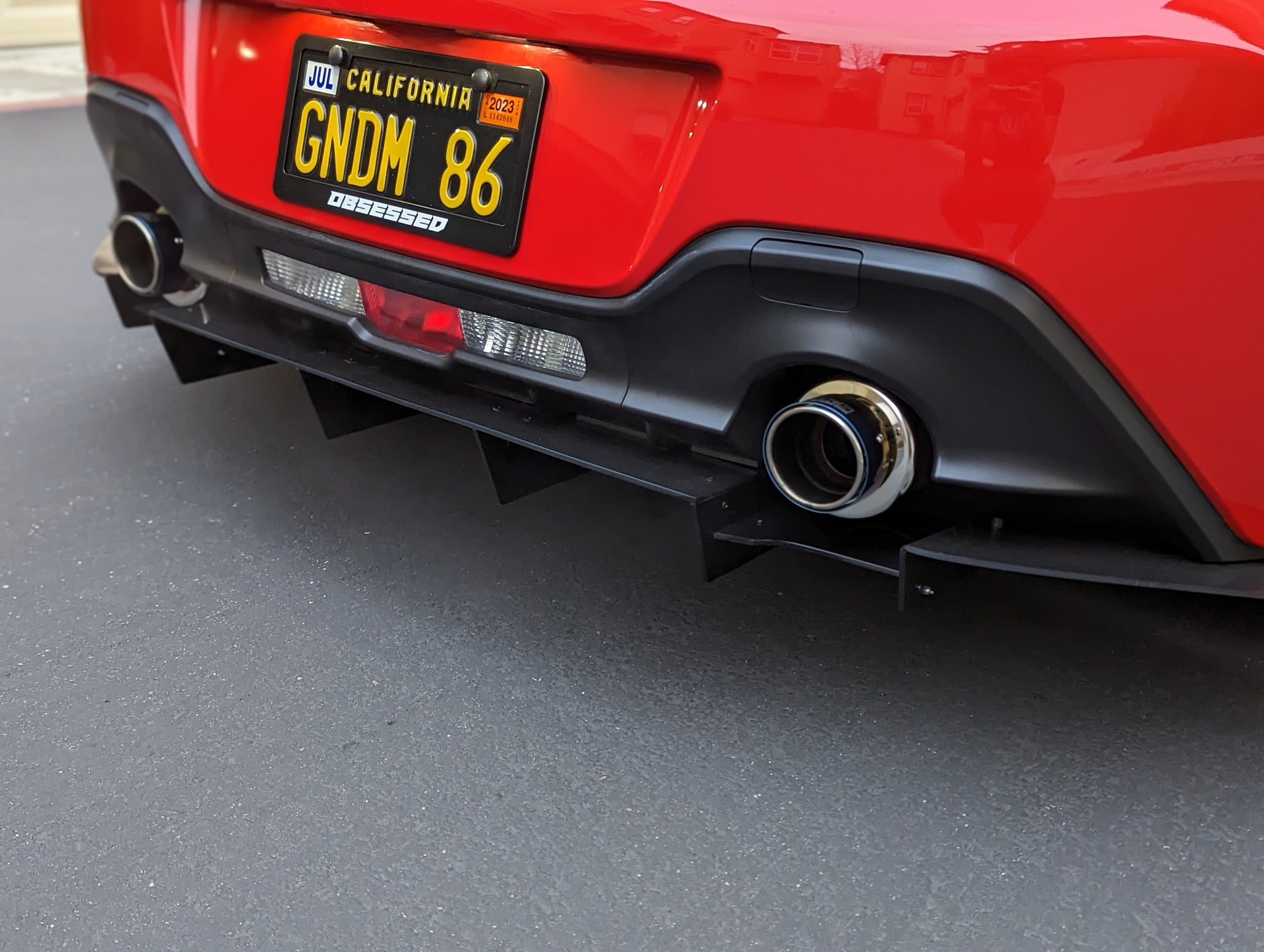 Toyota GR86 Rear Diffuser [ZN8] (2022+)– Infamous Aero