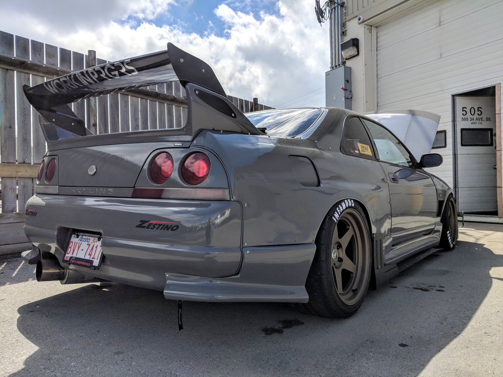 BNR33 Wing Extensions– Infamous Aero